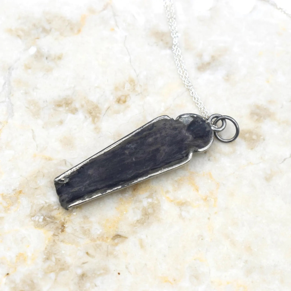 Vintage Sterling Silver Mummy Sarcophagus Pendant c.1970s – LUXXOR Vintage